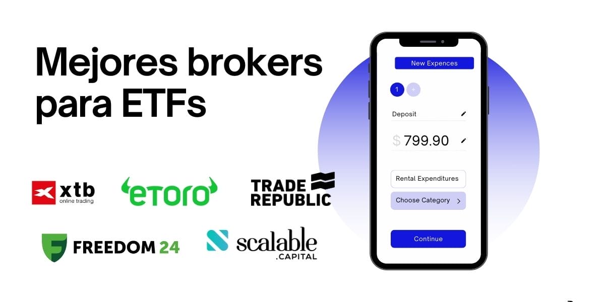 Mejores brokers para invertir en ETFs 2025